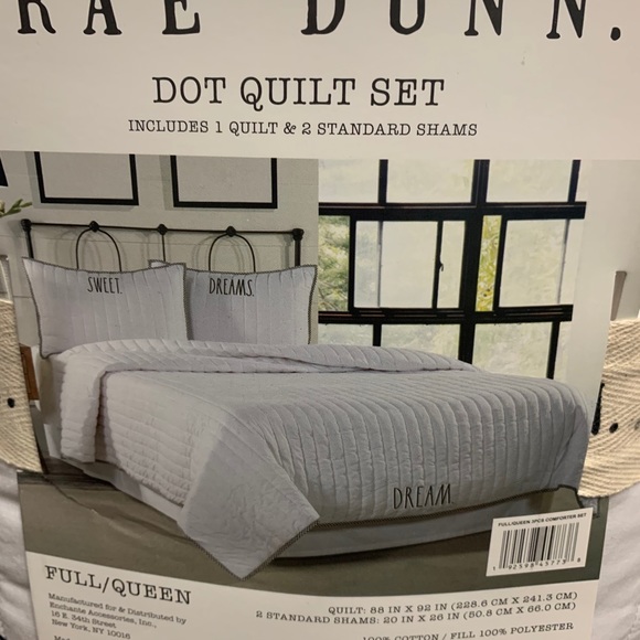 Rae Dunn | Bedding | Rae Dunn Quilt Set | Poshmark